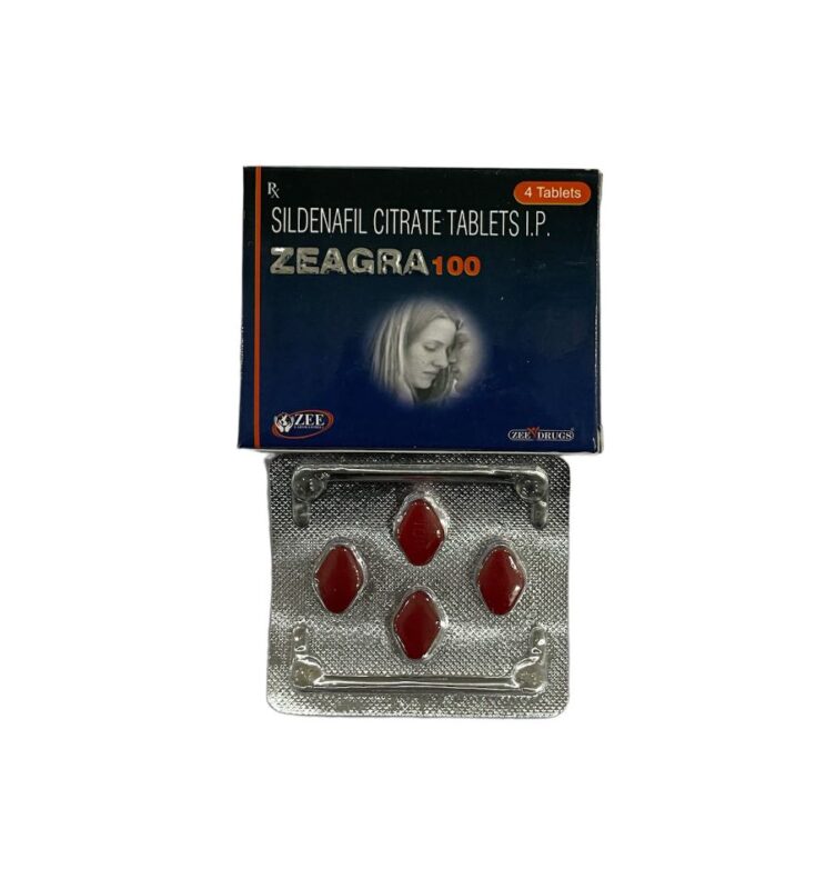 Buy ZEAGRA 100 MG TABLETS,uses,works,side effect ,benefits